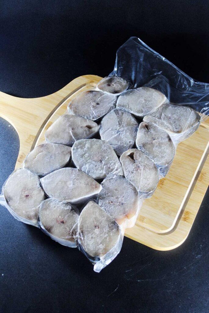 Frozen Kingfish Steaks (Atlantic) - Yokota USA - Atlantic Seafoods
